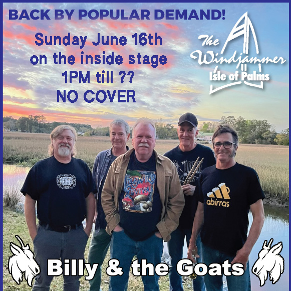 Billy & the Goats on the inside stage - The Windjammer